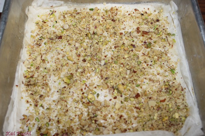 homemade baklava | Kai Ruchi